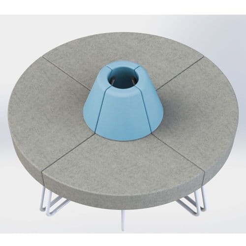 Piano Round Sofa - Summit Seating | Circle Sofa | Circular Seating