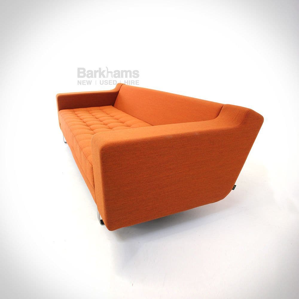 Naughtone Portion Sofa | Orange Naughtone Reception Sofa | Orange Reception Sofa