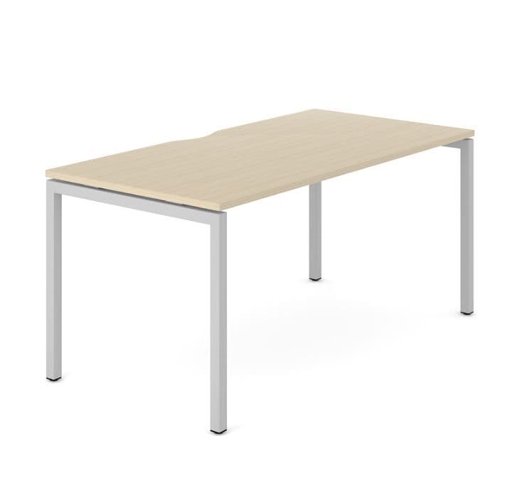 Nova U Single Desk | Free-Standing Workstation