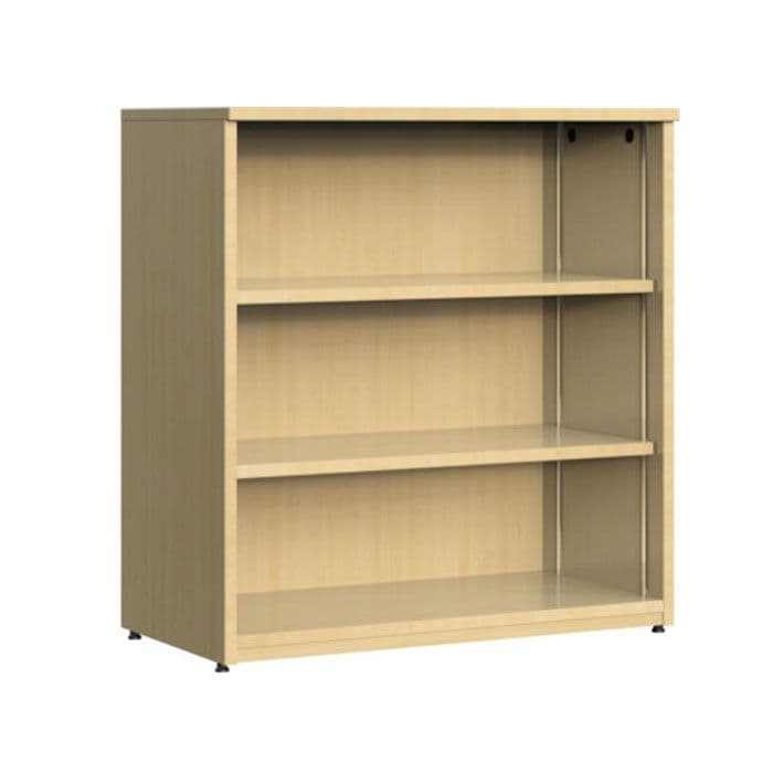 Open Book Case 400mm Deep | freestanding office shelves | wooden ...