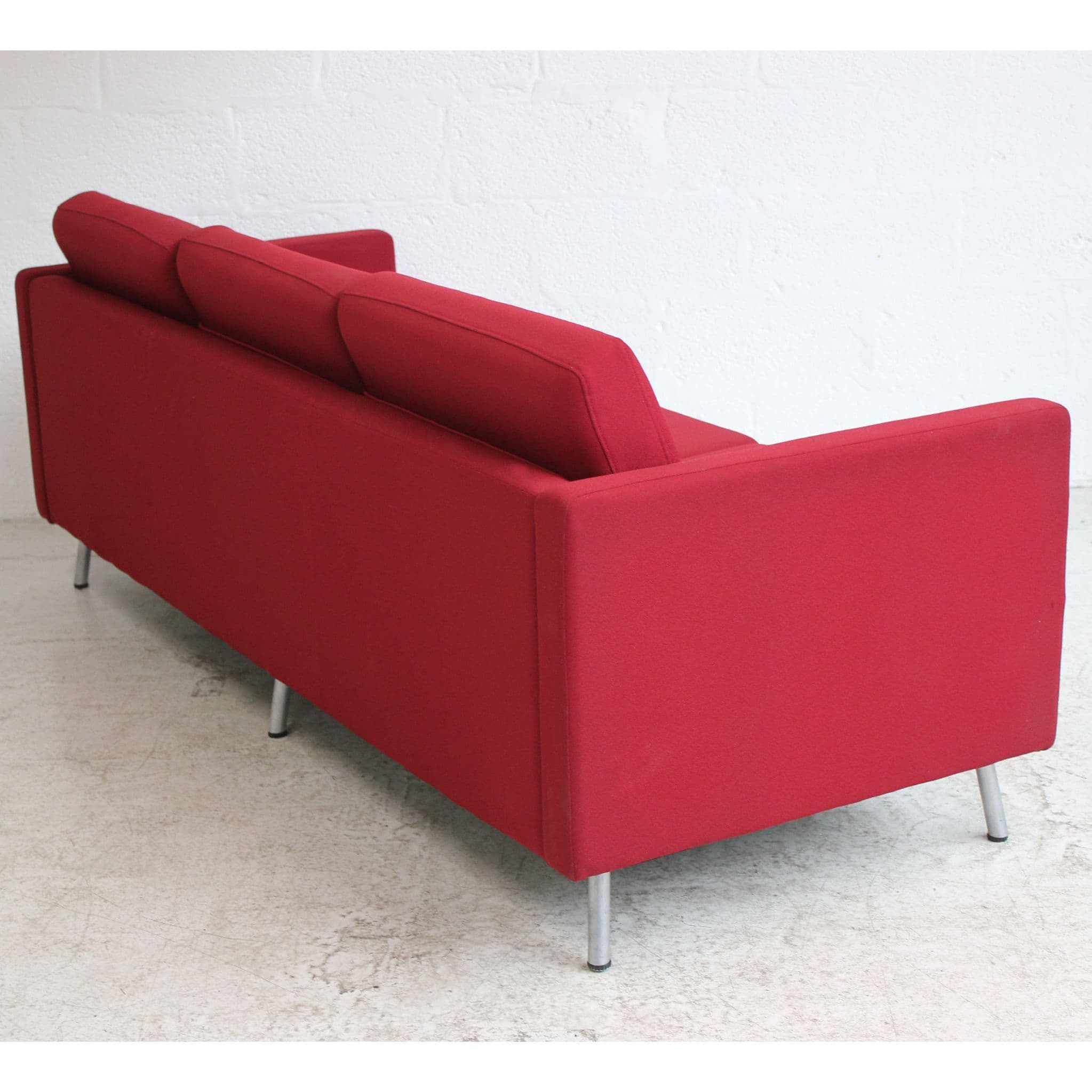 Orangebox 3 Seater Sofa | Burgundy Sofa | Burgundy Settee