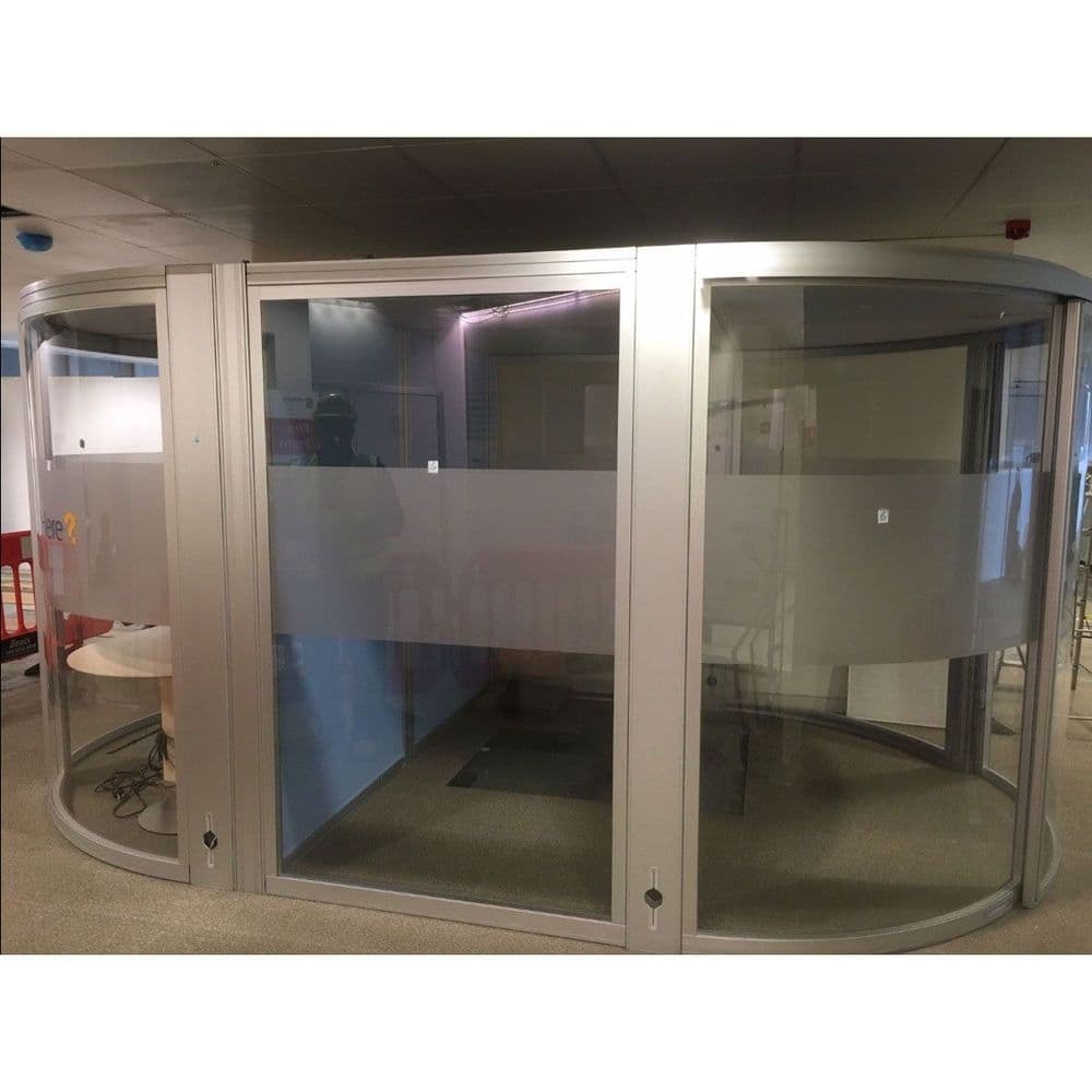 Orangebox Airea 130 – Oval Meeting Booth | Freestanding Meeting Room ...