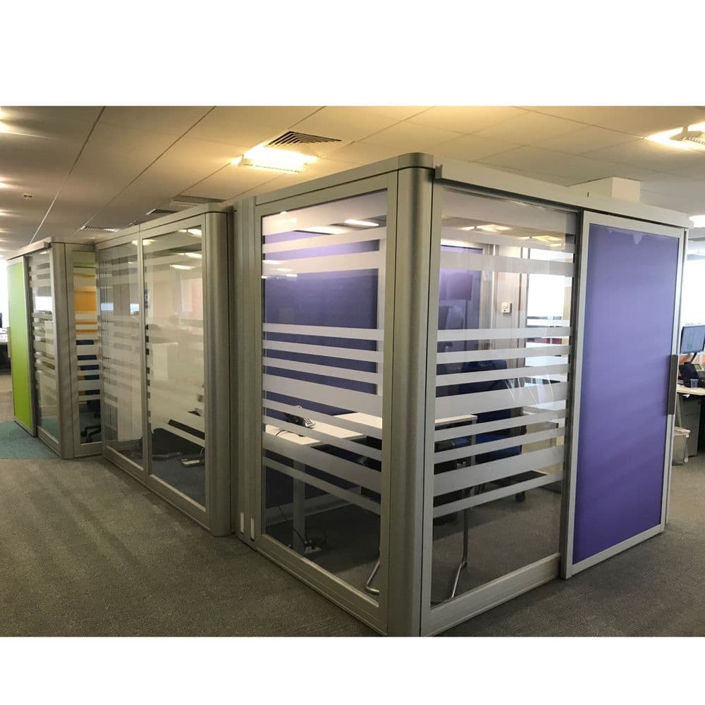 Orangebox Airea – Half Square Pod | Free Standing Meeting Room | Office Pod