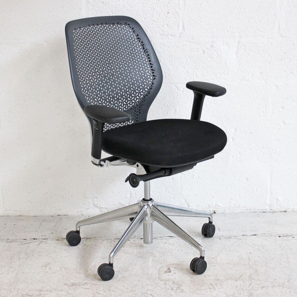 Orangebox ARA – Chrome Base | Ergonomic Operator Chair | Chrome ...