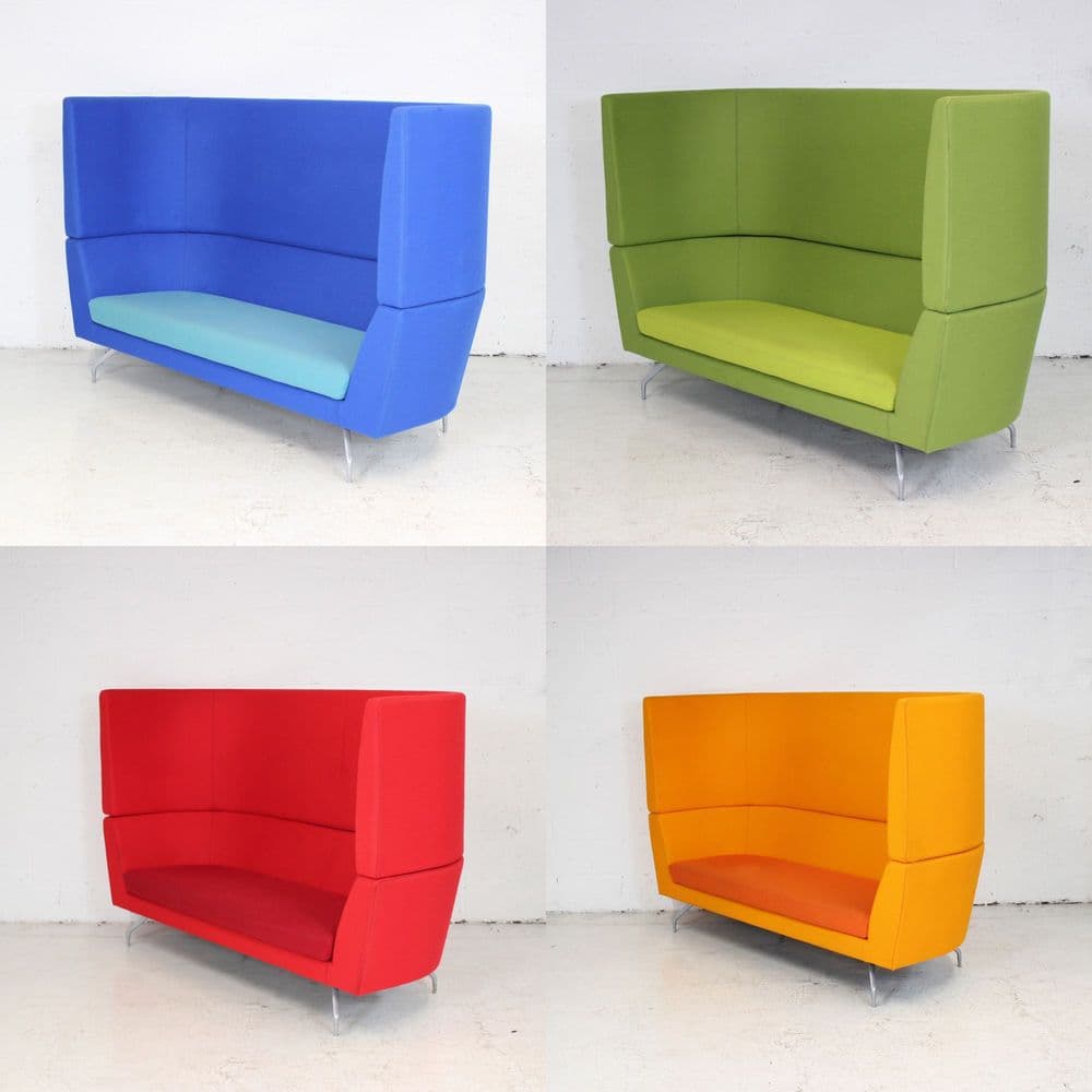 Orangebox Cwtch – 3 Seater – Various Colours | high back sofa | meeting pod