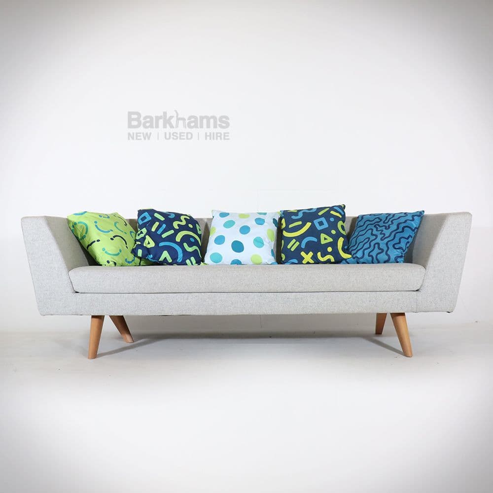 Orangebox Cwtch Grey Sofa | Grey Reception Sofa | Orangebox Reception Sofa
