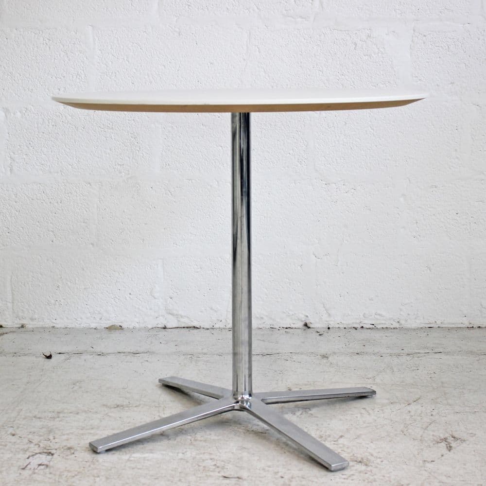 Orangebox Elan Table | Round White Table | Circular Table