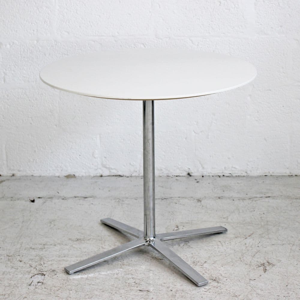 Orangebox Elan Table | Round White Table | Circular Table