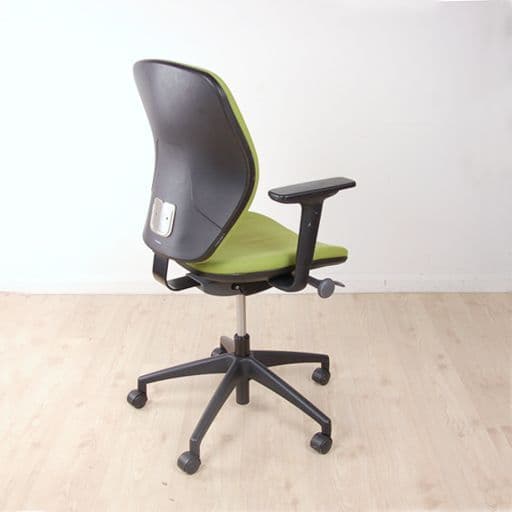 Orangebox Joy Operator Chair | green computer chair| swivel chair with arms