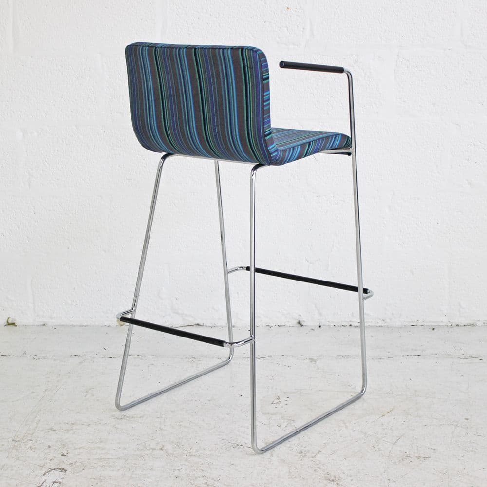 Orangebox Peak Stool | Blue Stool | Cafe Stool