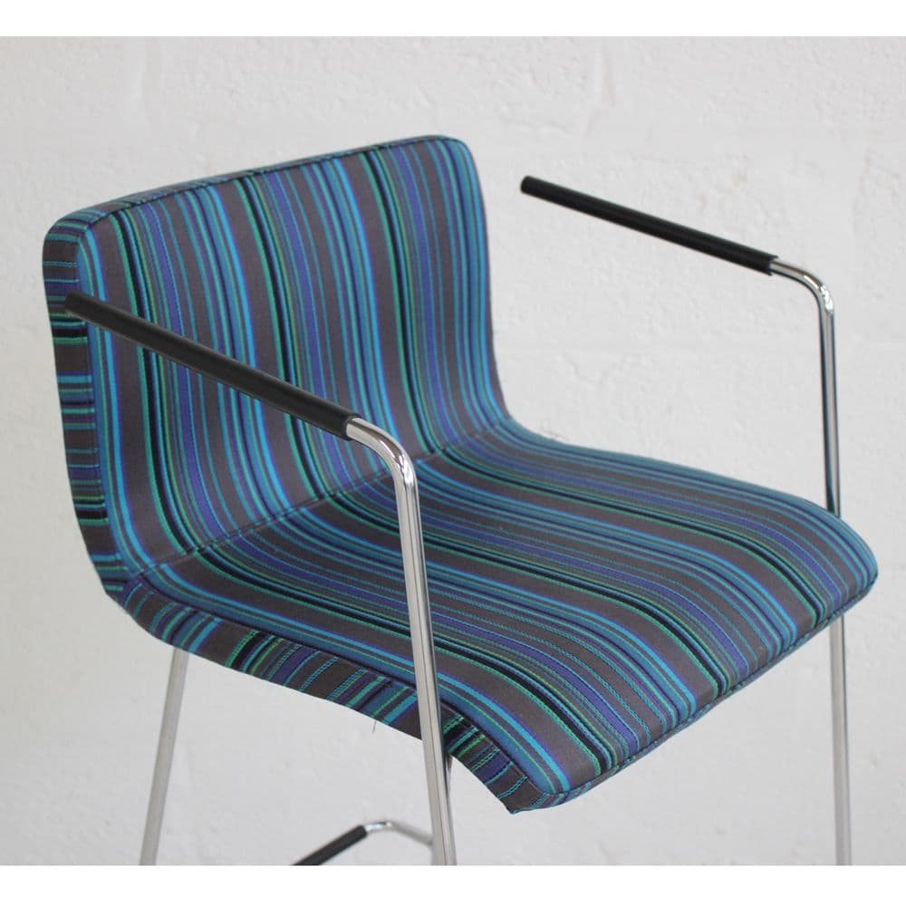 Orangebox Peak Stool | Blue Stool | Cafe Stool