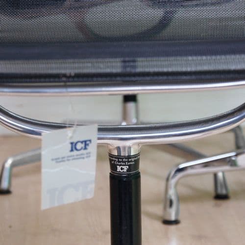 Original ICF Eames Mesh Meeting Chair | high back meeting chair ...