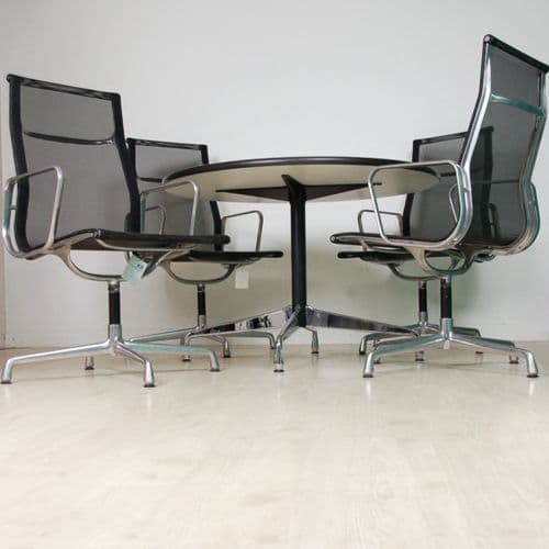 Original ICF Eames Mesh Meeting Chair | high back meeting chair ...