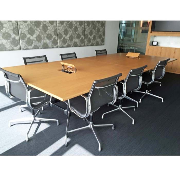 Original Vitra Eames Boardroom Table 3.5L x 1.6D | meeting table for ...