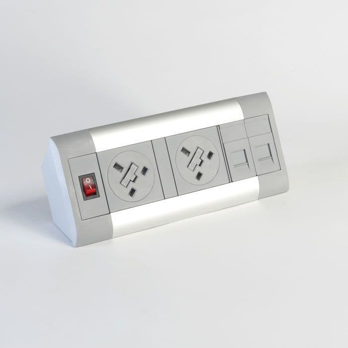 Power Modules | desk top plug sockets | power access on desk
