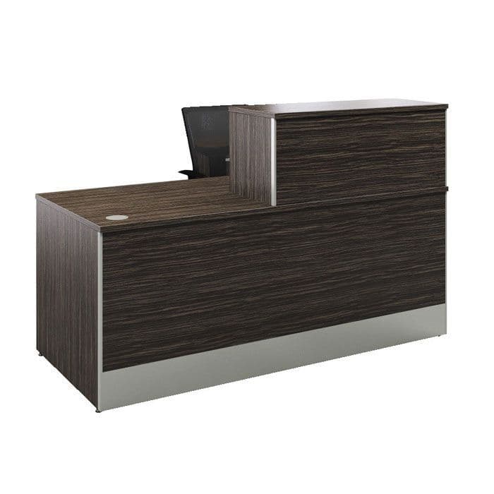 Reception Desk with Top Box in Various Sizes