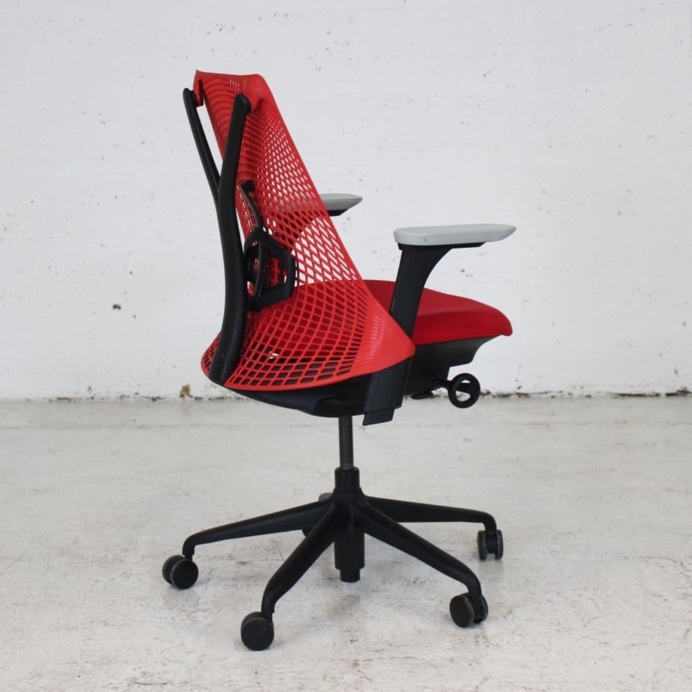 Herman Miller Sayl Chair | red computer chair | ergonomic task chair