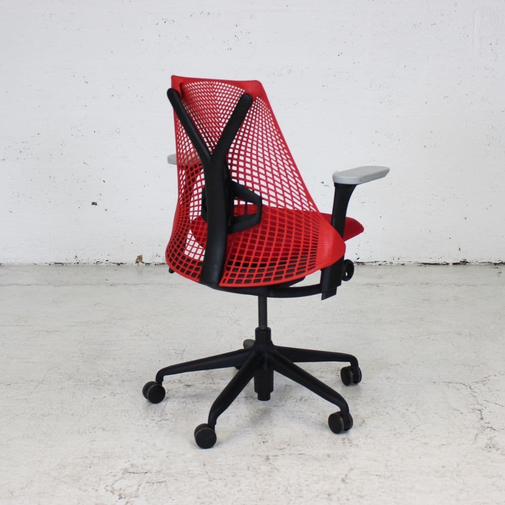 Herman Miller Sayl Chair | red computer chair | ergonomic task chair