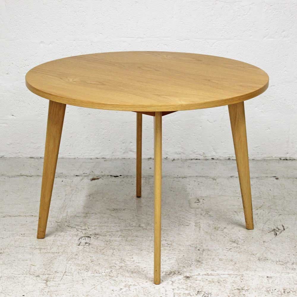 Round Oak Table | Wooden Table | Circular Oak Table