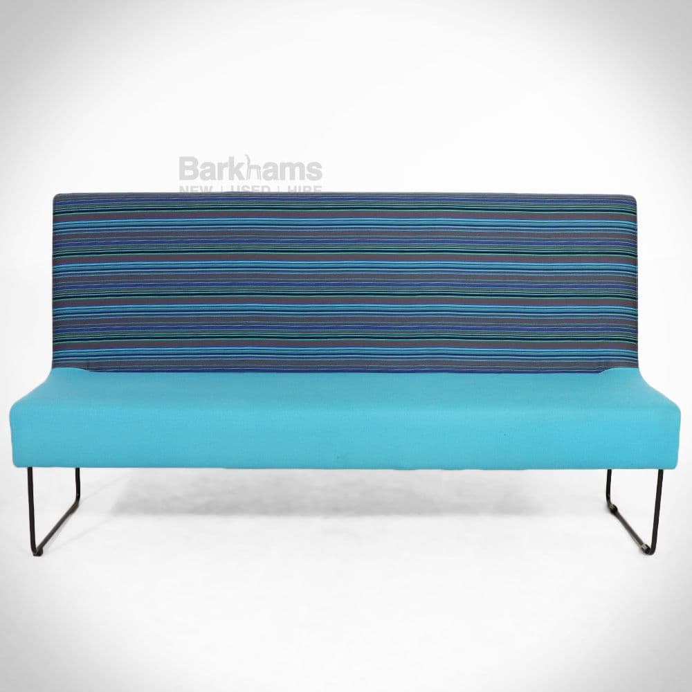 Sancal MENU Bench Seating in Blue| Sancal MENU Reception Sofa in Blue ...