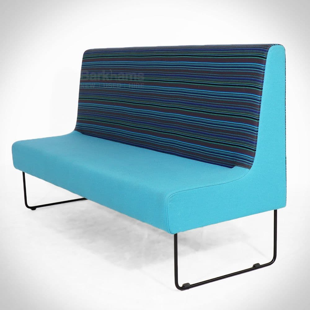Sancal MENU Bench Seating in Blue| Sancal MENU Reception Sofa in Blue ...