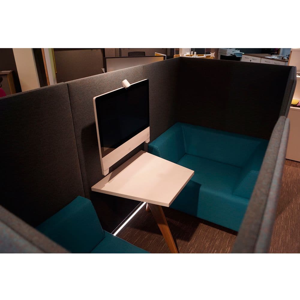 ScreenD by Sven Christiansen | Two Person Office Pod | High Back ...