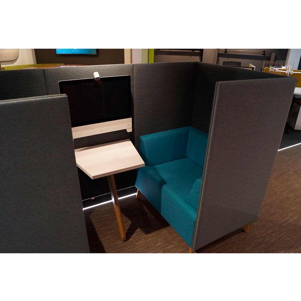 ScreenD by Sven Christiansen | Two Person Office Pod | High Back ...