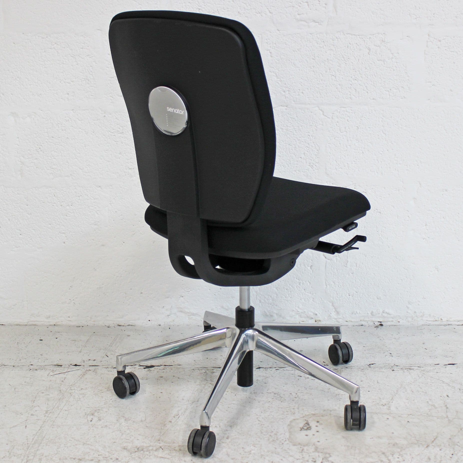 Senator Dash Chair – Black – No Arms | Computer chair | Task chair