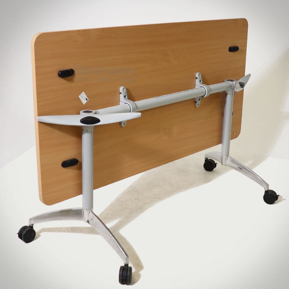 Senator Flight Flip Top Table with Rounded Edges| Flip Top Table by ...