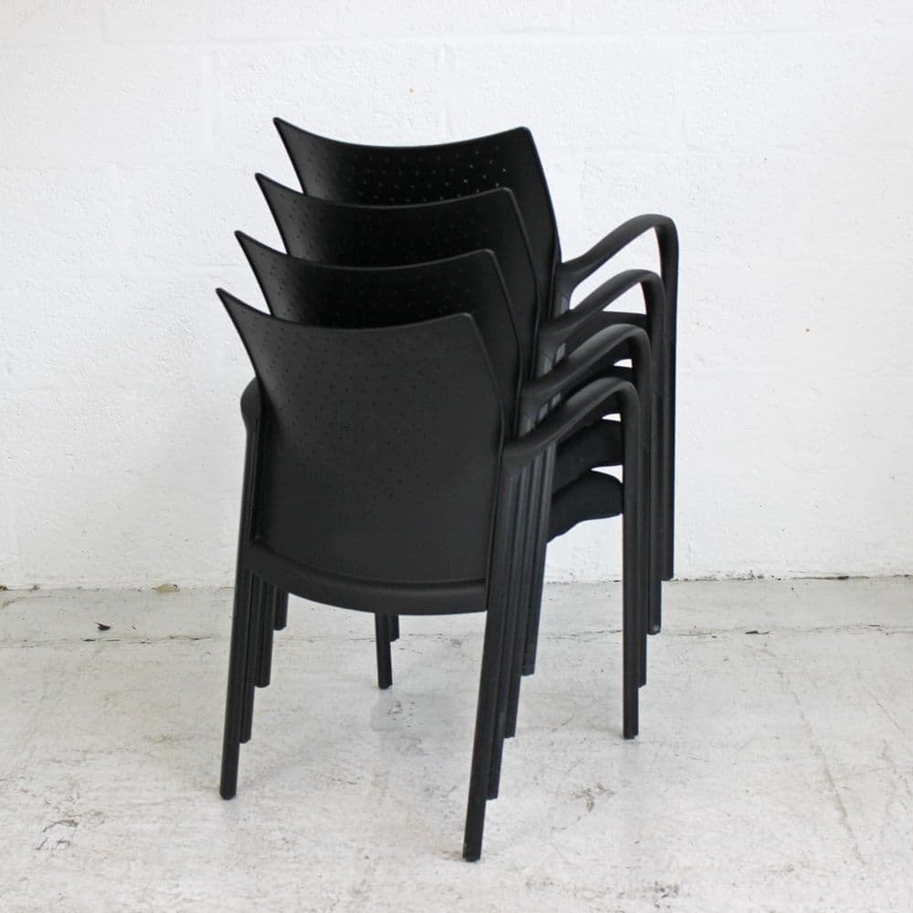 Senator Trillipse Chair - Black | Black Meeting Chair | Black ...