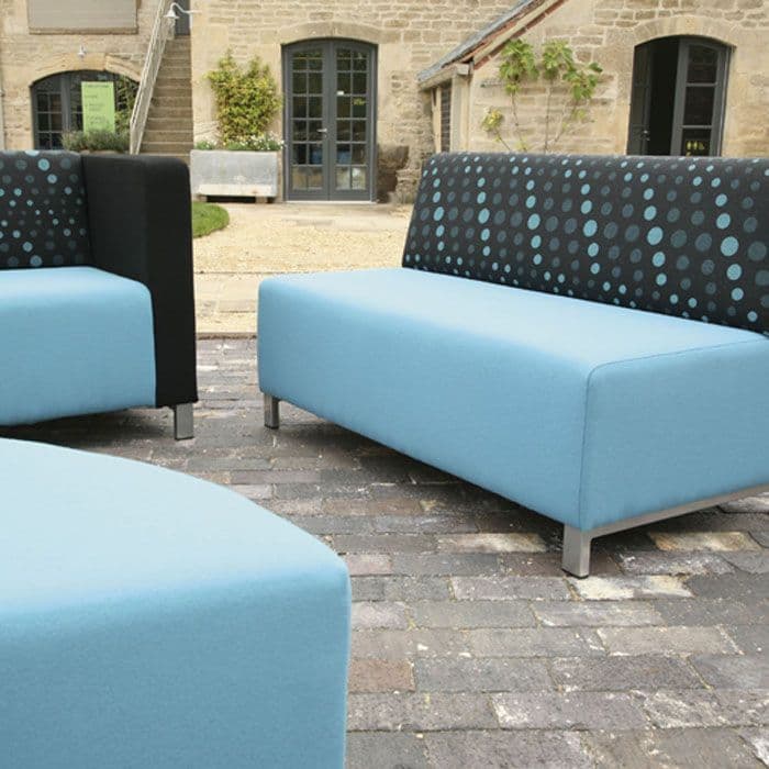 Square Modular Reception Chair | cube shape sofa | reception furniture