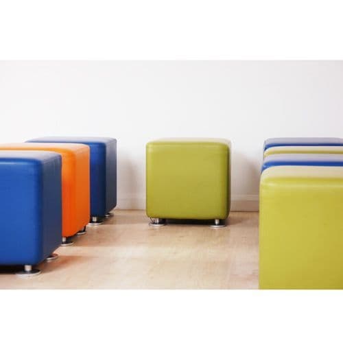 Steelcase B-Free Reception Cube Seats | colourful office stools | cube ...