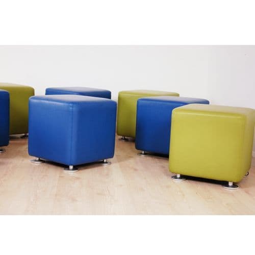 Steelcase B-Free Reception Cube Seats | colourful office stools | cube ...