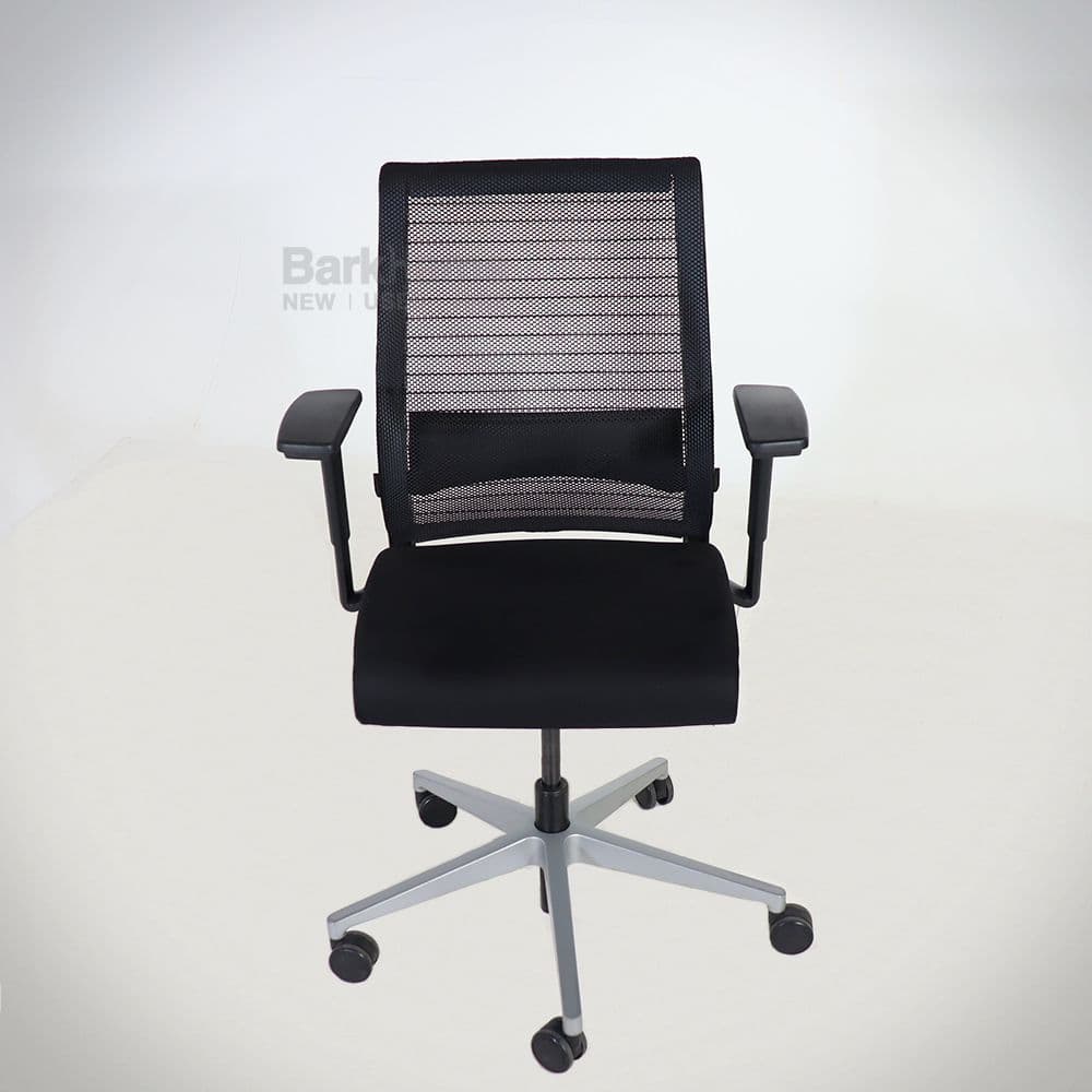 Steelcase Think Chair | Black | 4D Arms | Think Operator Chair By ...