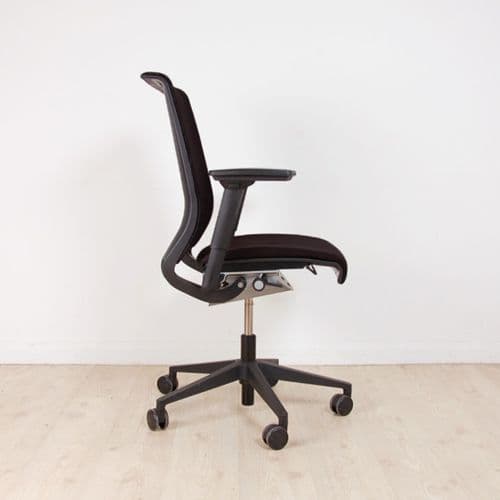 Steelcase Think Operator Chair (Black) | mesh back office chair | 0