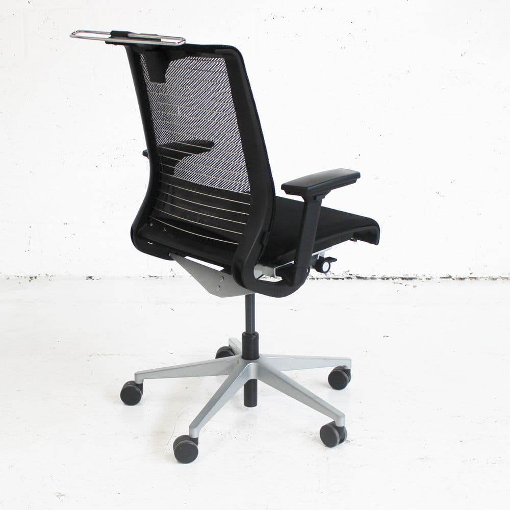 Steelcase Think Operator Chair with coat hanger | mesh back office ...