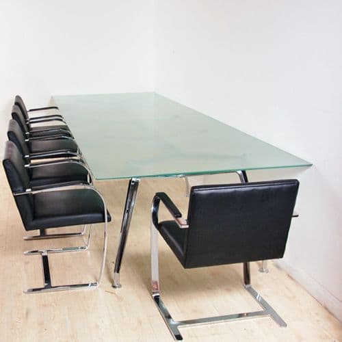 Stunning Ahrend 1200 Glass Boardroom Table | 0 | 0