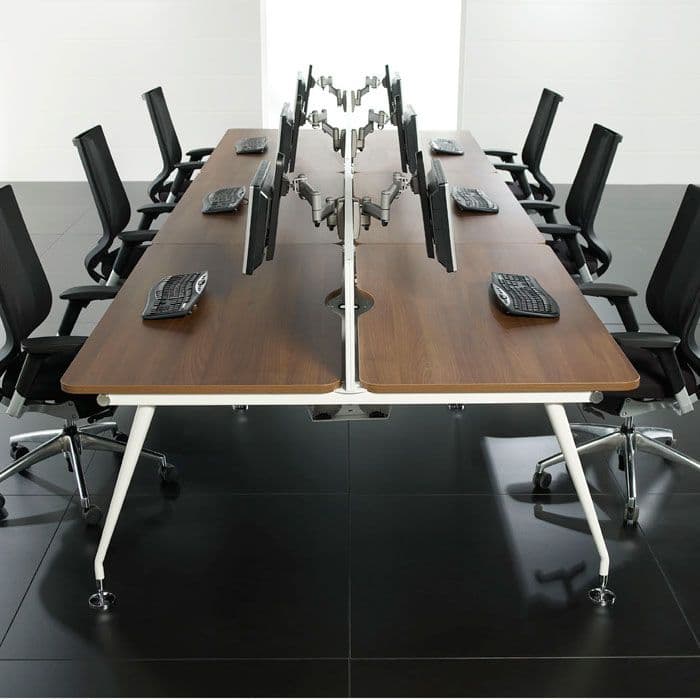Stylish Bench Desk | long office desk | modern bench desking system
