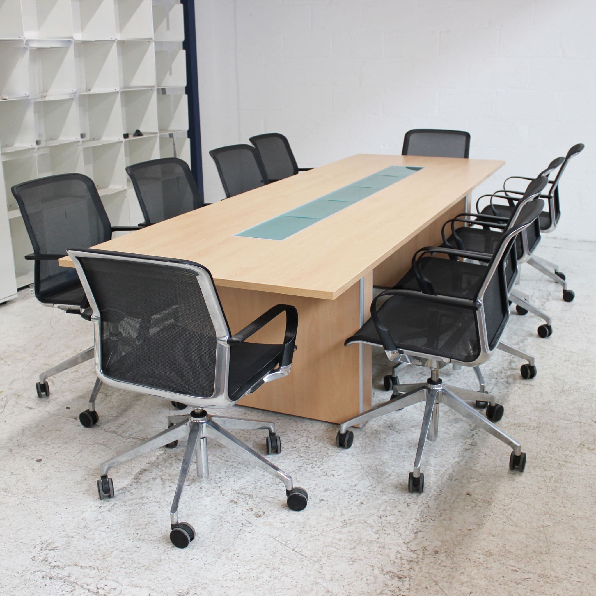 Sven Ambus Meeting Table – Beech | Wooden Meeting Table | New Meeting Table