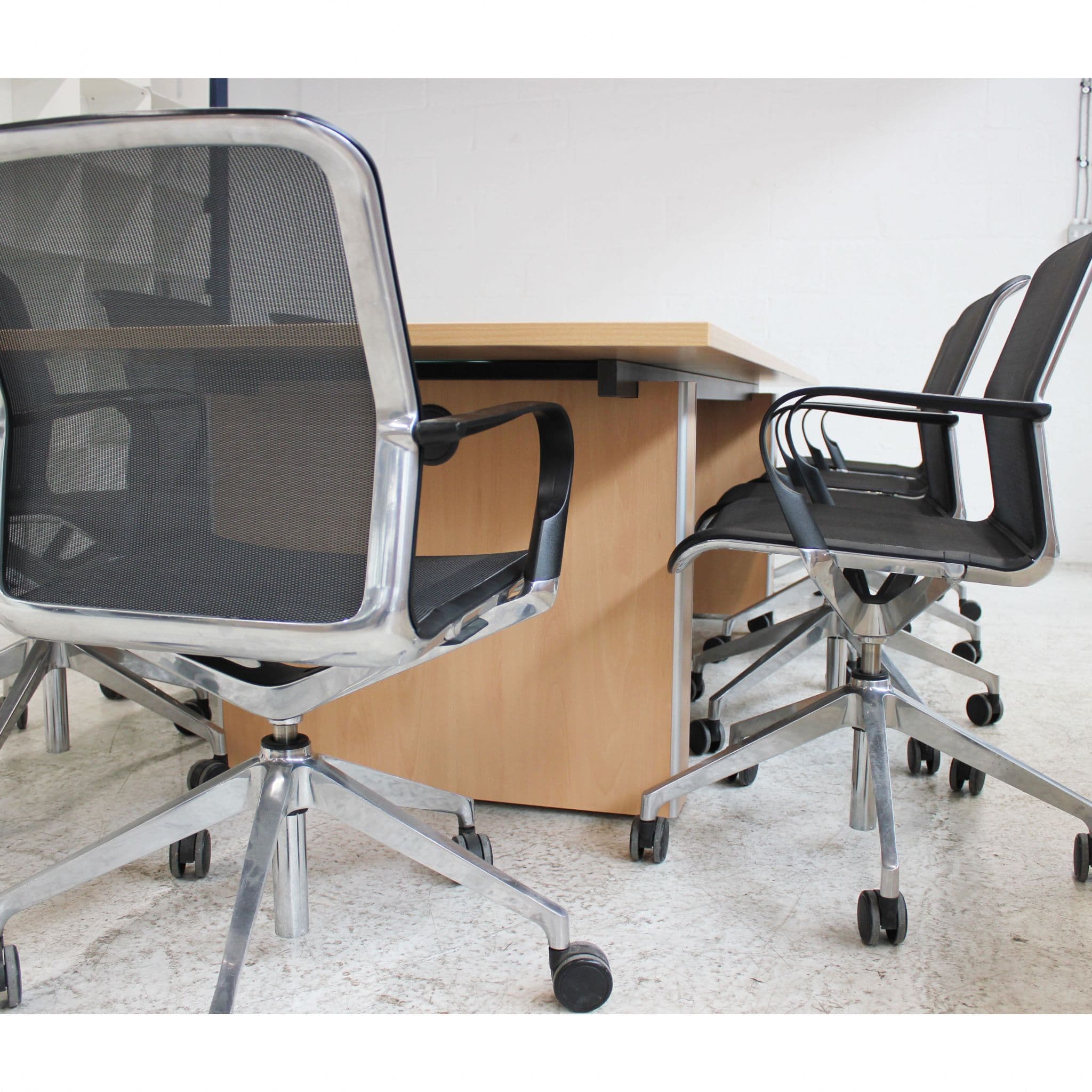 Sven Ambus Meeting Table – Beech | Wooden Meeting Table | New Meeting Table