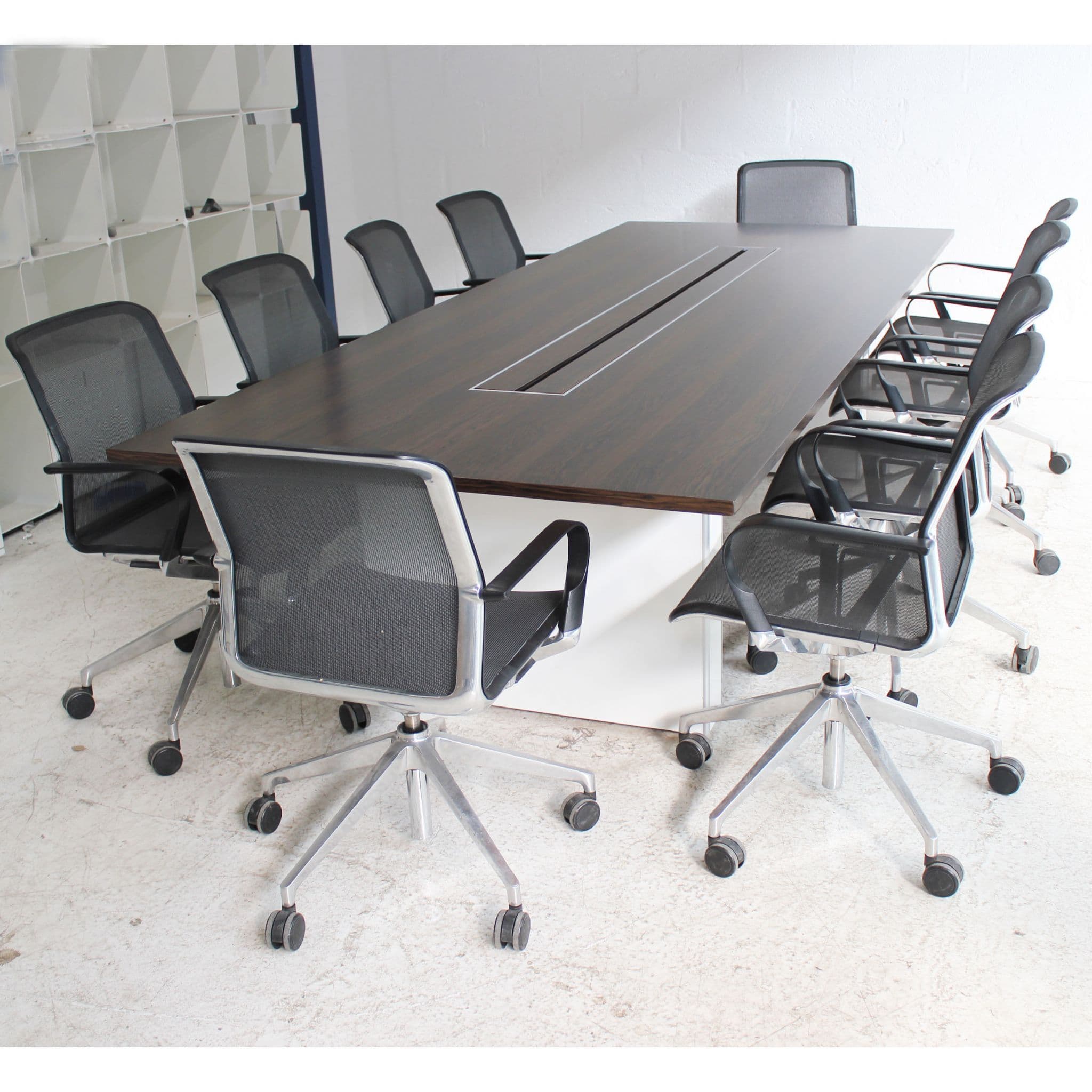 Sven Ambus Meeting Table – Walnut | Walnut meeting table | ten seater table