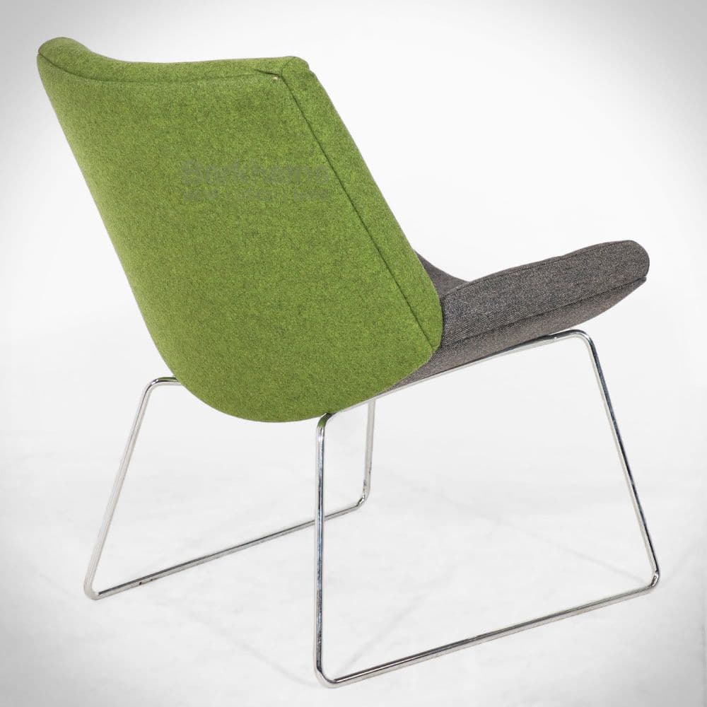 Verco Echo Chair - Green Back Grey Seat| Echo Chair by Verco| Green and ...