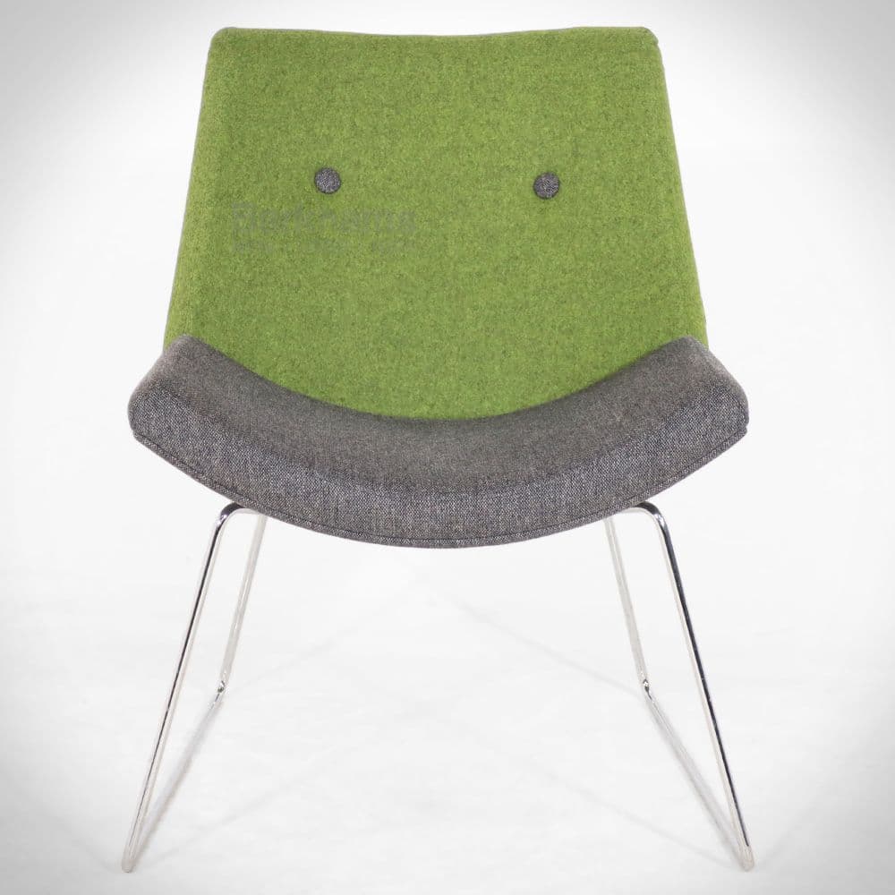 Verco Echo Chair - Green Back Grey Seat| Echo Chair by Verco| Green and ...