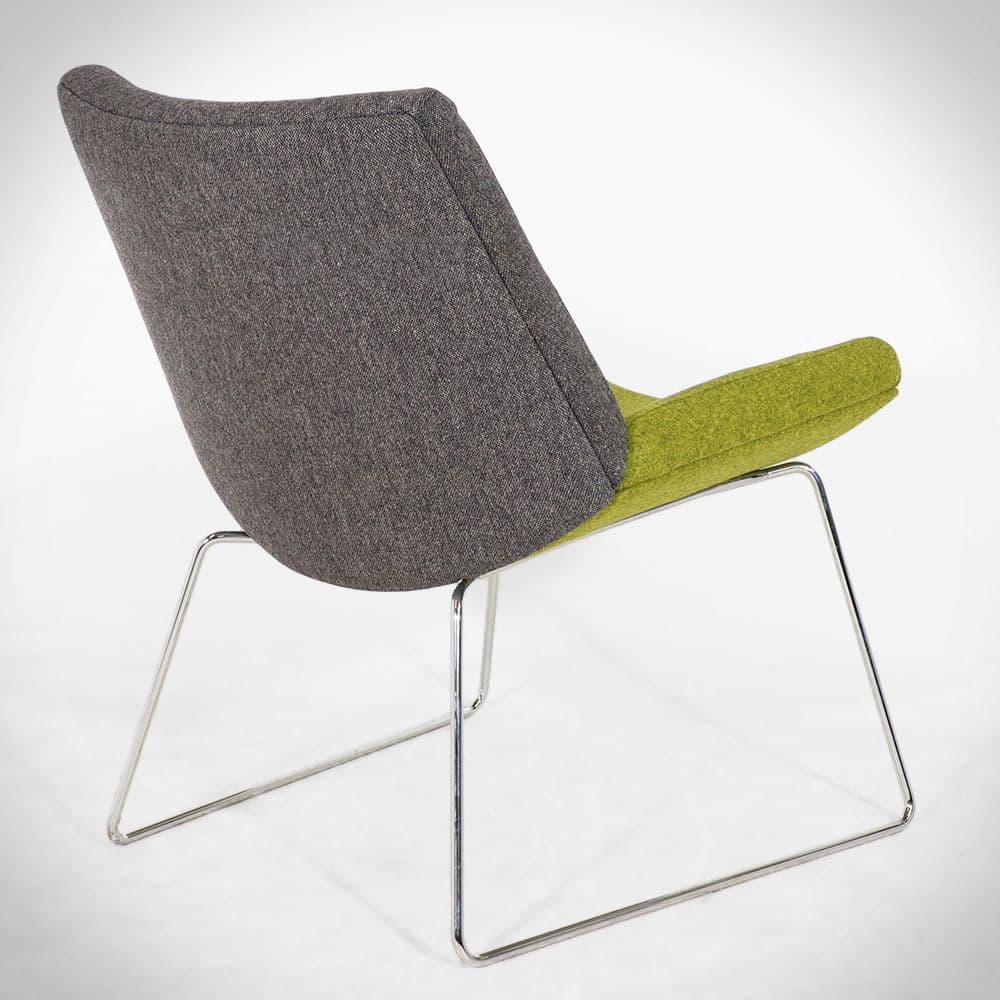 Verco Echo Chair - Grey Back Green Seat| Echo Chair by Verco| Green and ...