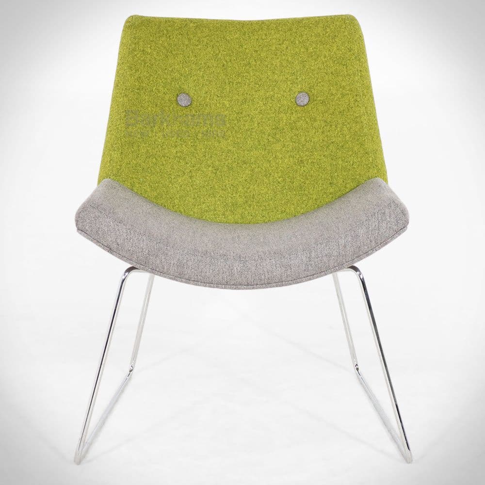 Verco Echo Chair - Green Back Grey Seat| Echo Chair by Verco| Green and ...