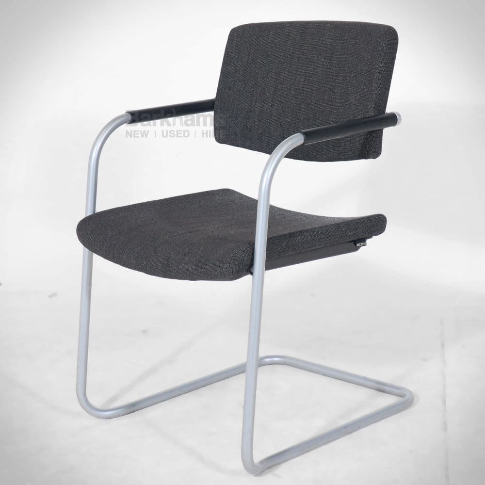 Black Verco Mix Fabric Meeting Chair| Meeting Chair by Verco| Mix Verco ...