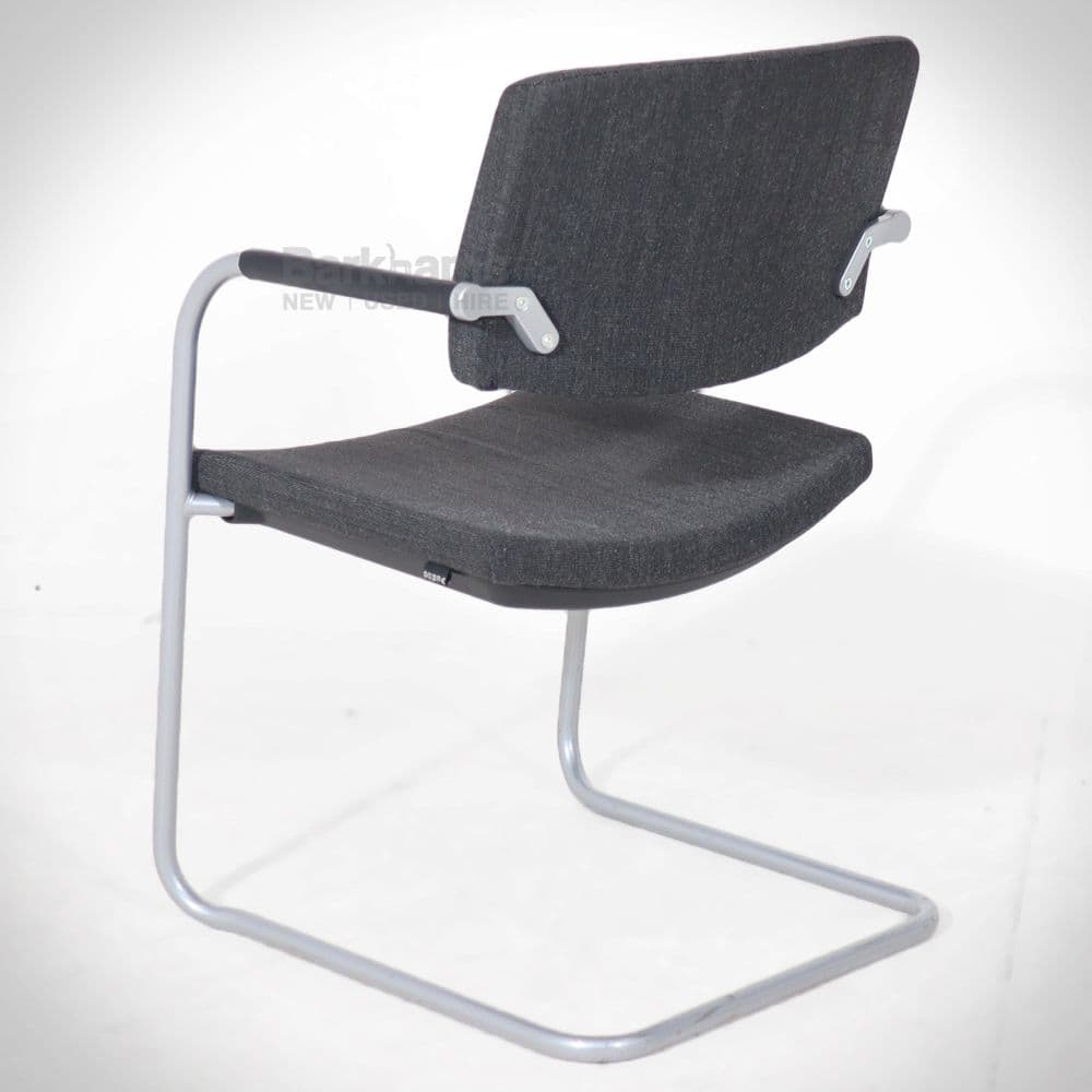 Black Verco Mix Fabric Meeting Chair| Meeting Chair by Verco| Mix Verco ...