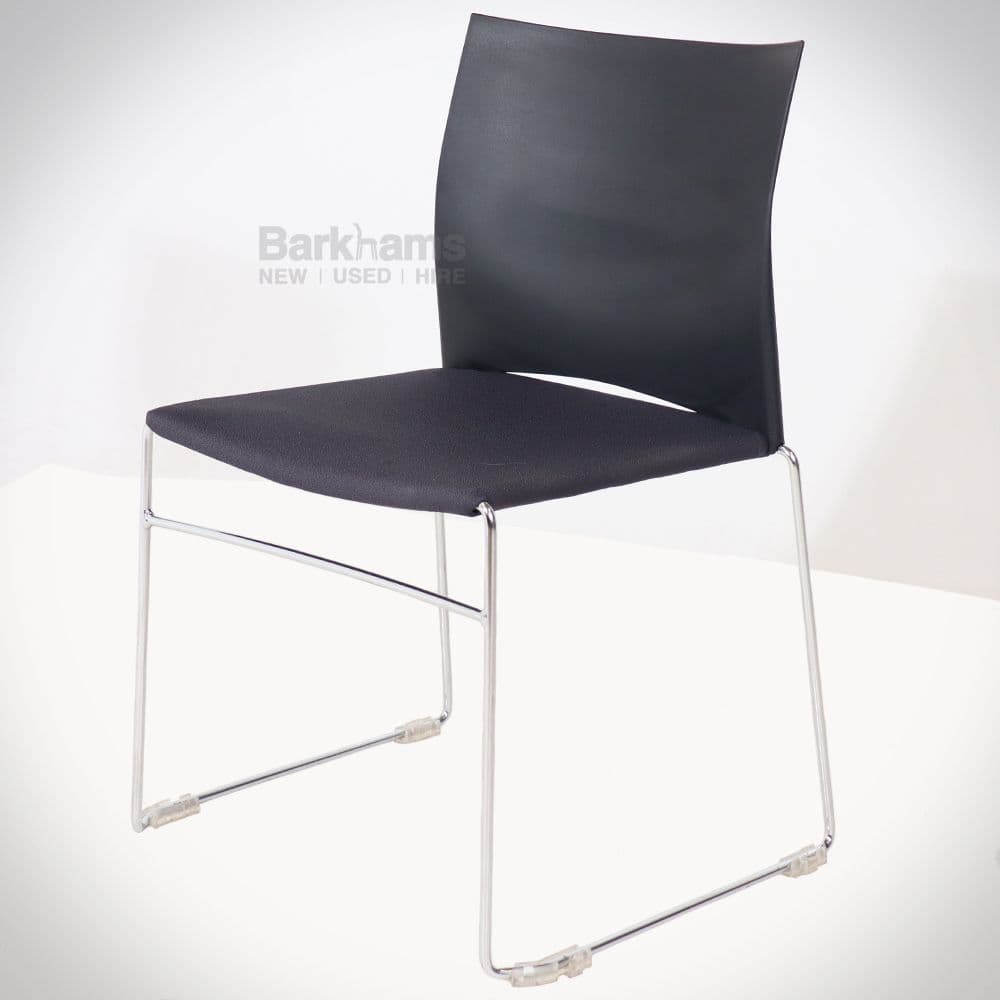 Viasit Kilkit Stacking Chairs in Black| Stacking Chairs by Viasit ...