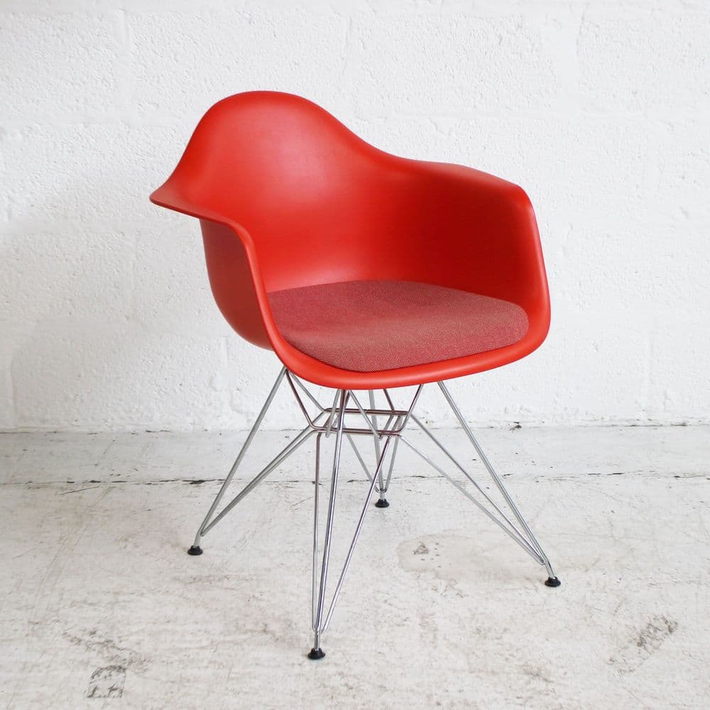Vitra DAR Chair – Red | Eames Chair | Red Charles Eames