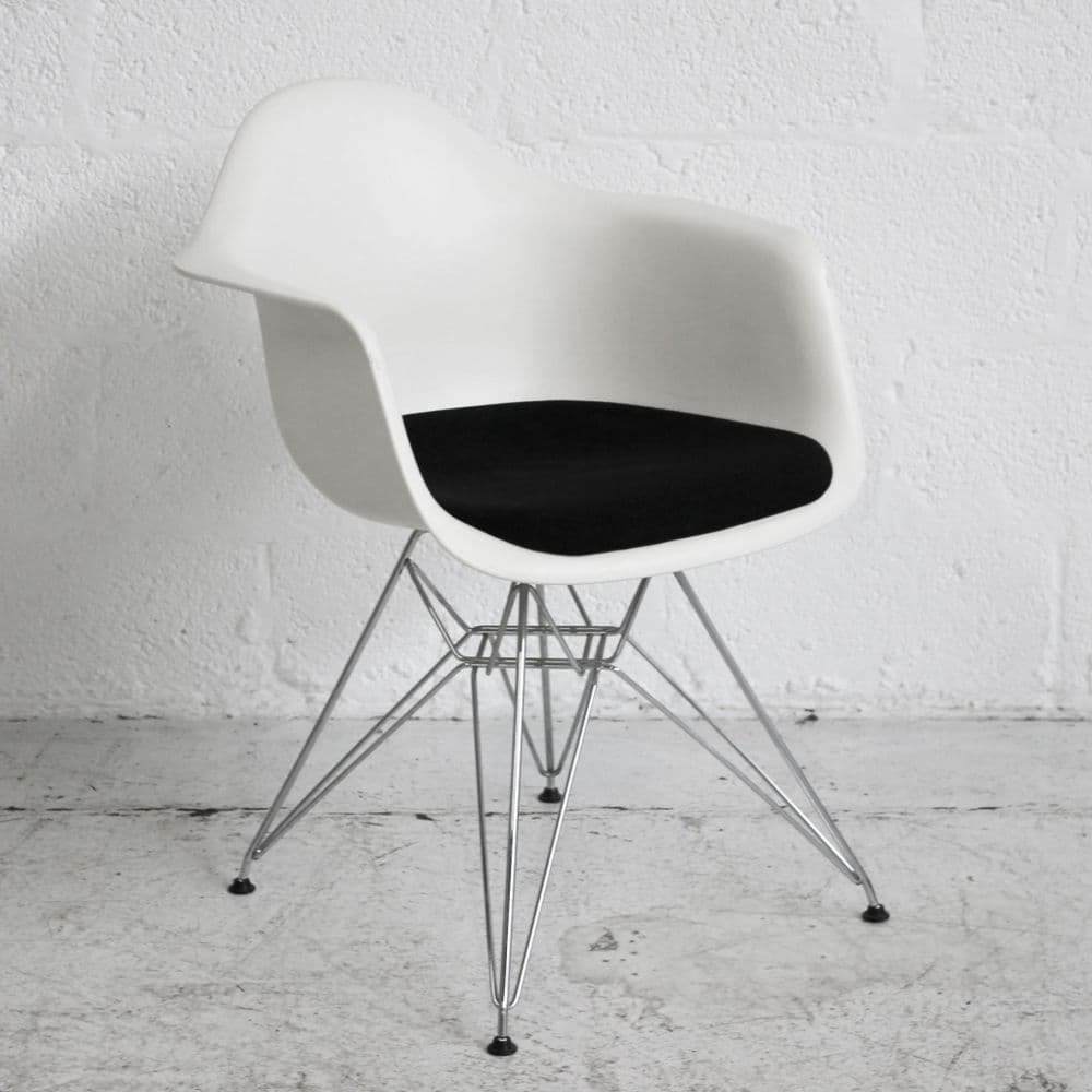 Vitra DAR Chair – White | Eames Chair | White Charles Eames
